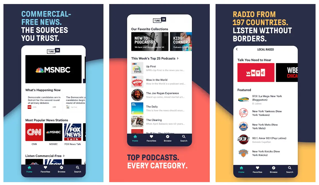 Topp 4 beste radio apper for å høre nettradio på mobil Topp 4 beste radio apper for å høre nettradio på mobil